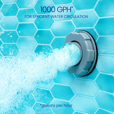Funsicle SFX1000 SkimmerPlus Filter Pump | 2-in-1 Skimmer & Filter ...