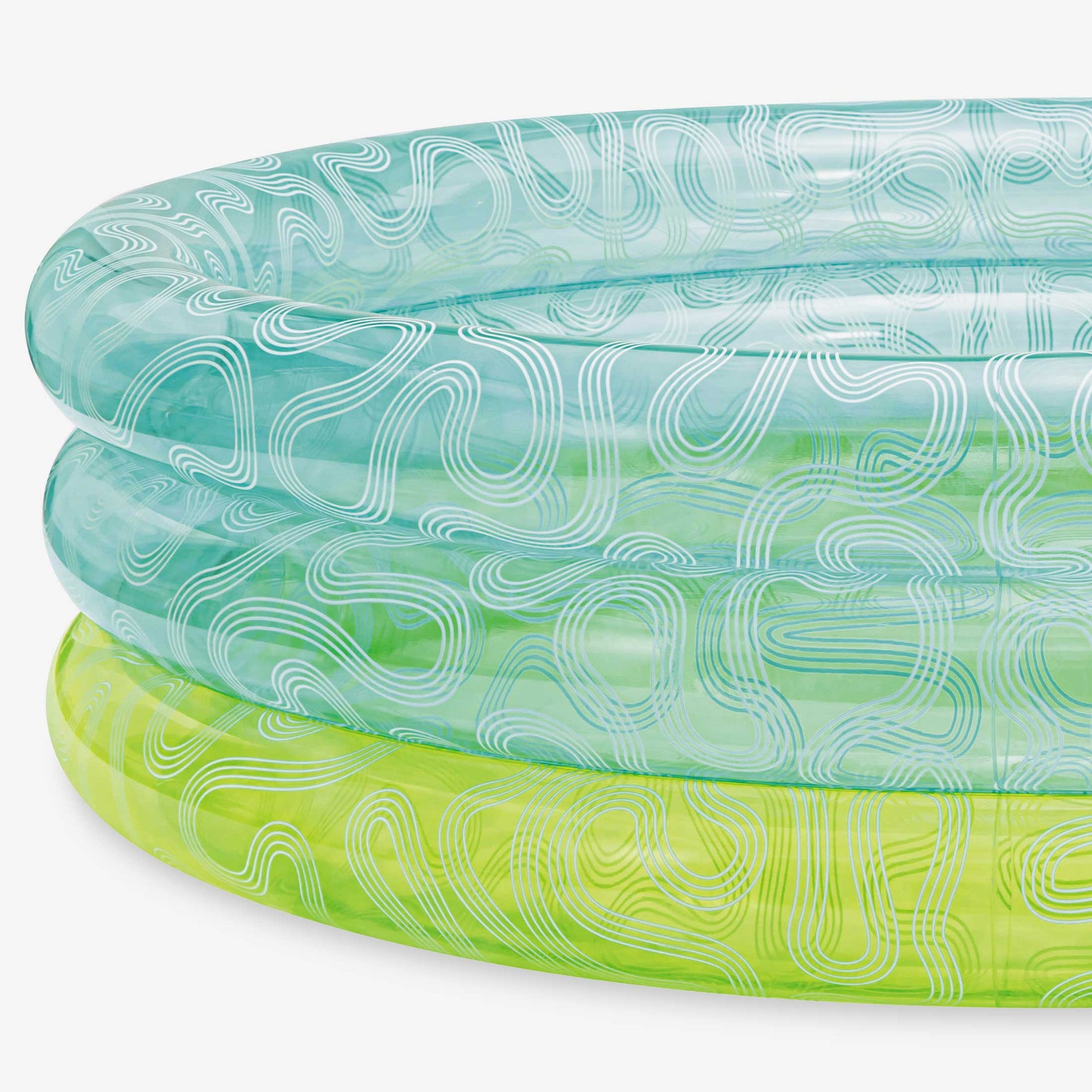 Funsicle Squiggle Pool | Inflatable Plunge Pool for Adults