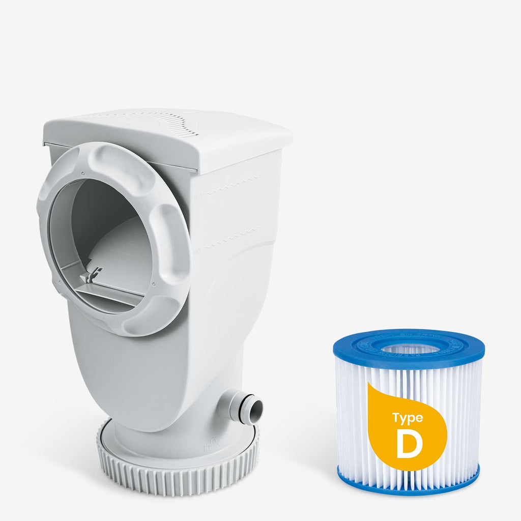 Funsicle SFX600 SkimmerPlus Filter Pump | 2-in-1 Skimmer & Filter Cartridge